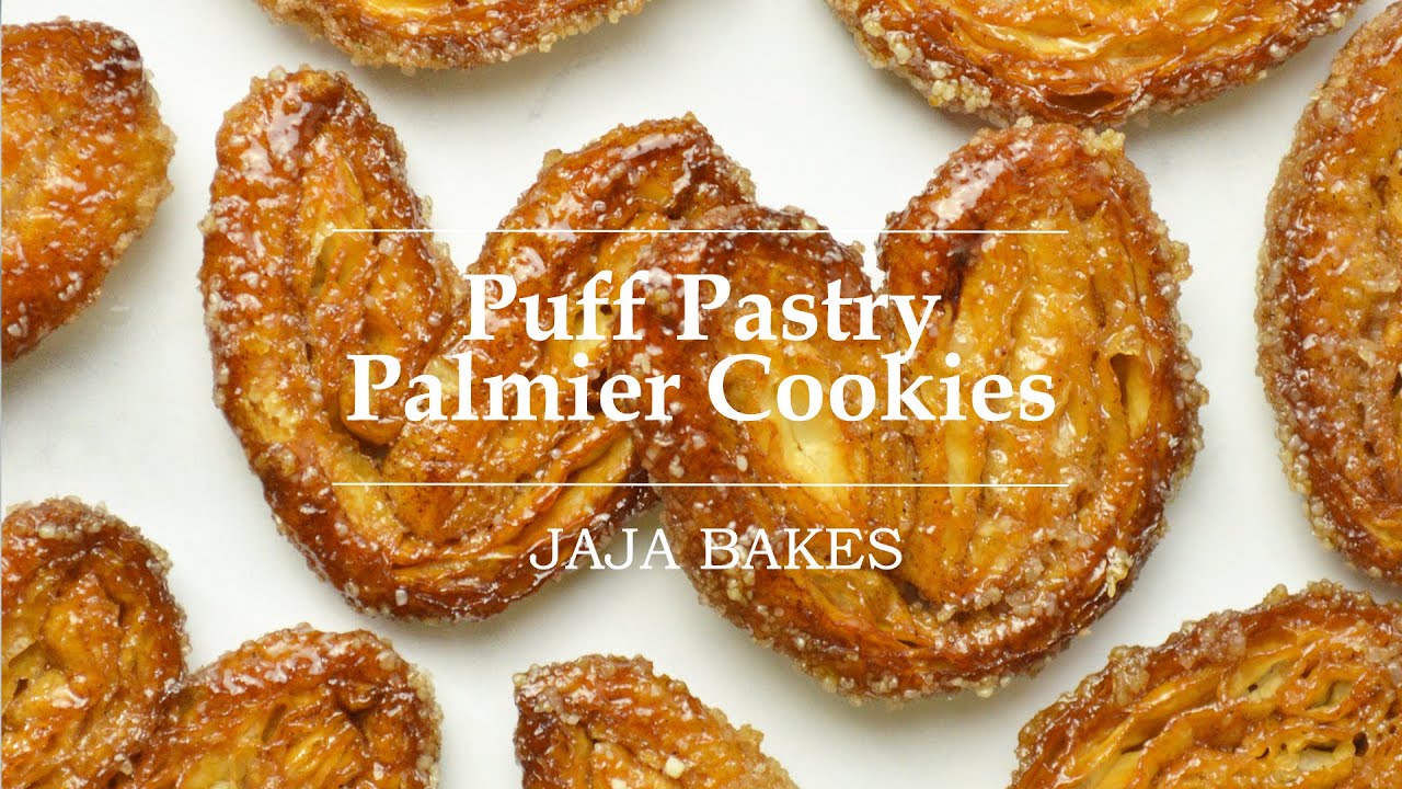 Puff Pastry Palmier Cookies (3 Ingredients Only) | Elephant Ears ...
