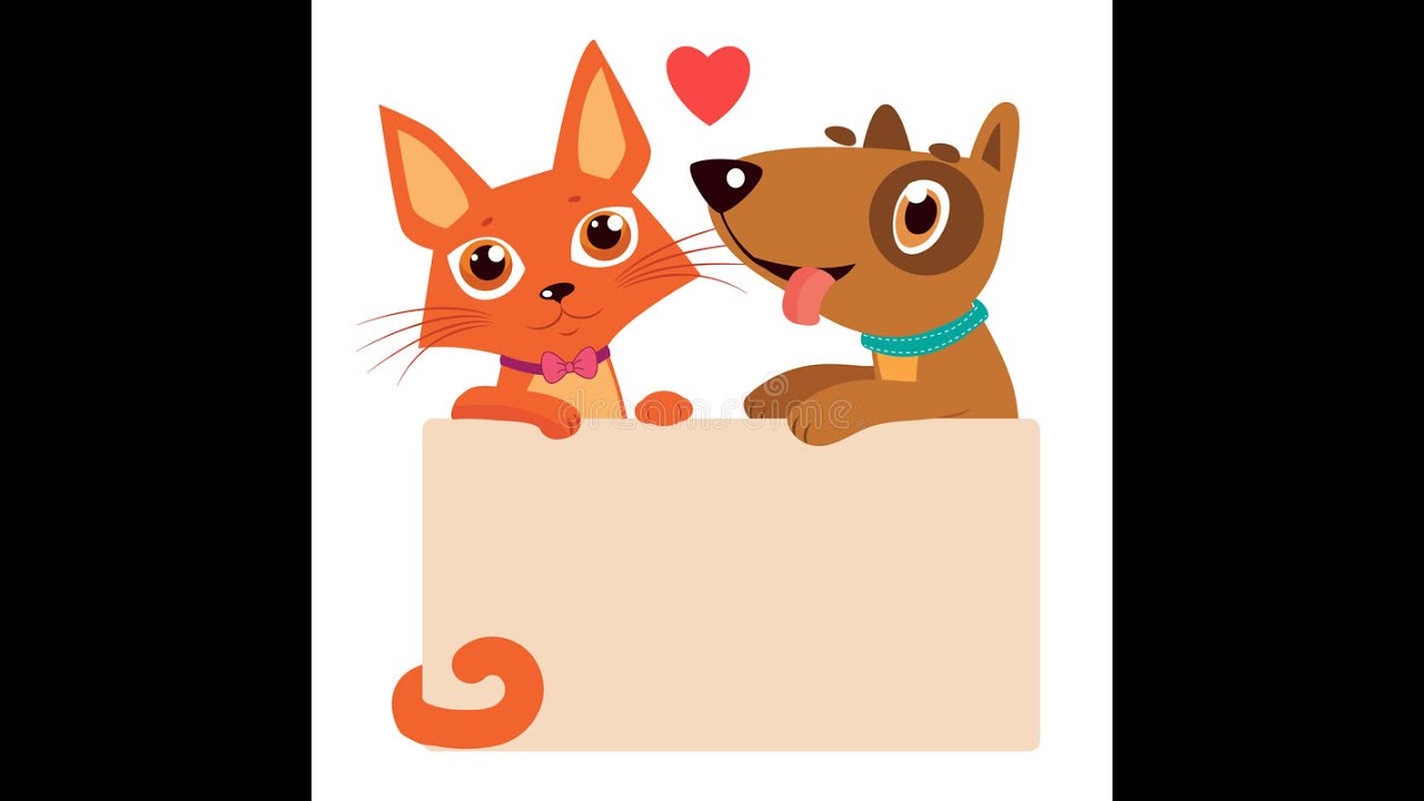 Cerita Bilingual. Cat and Dog and The Ball. - YouTube