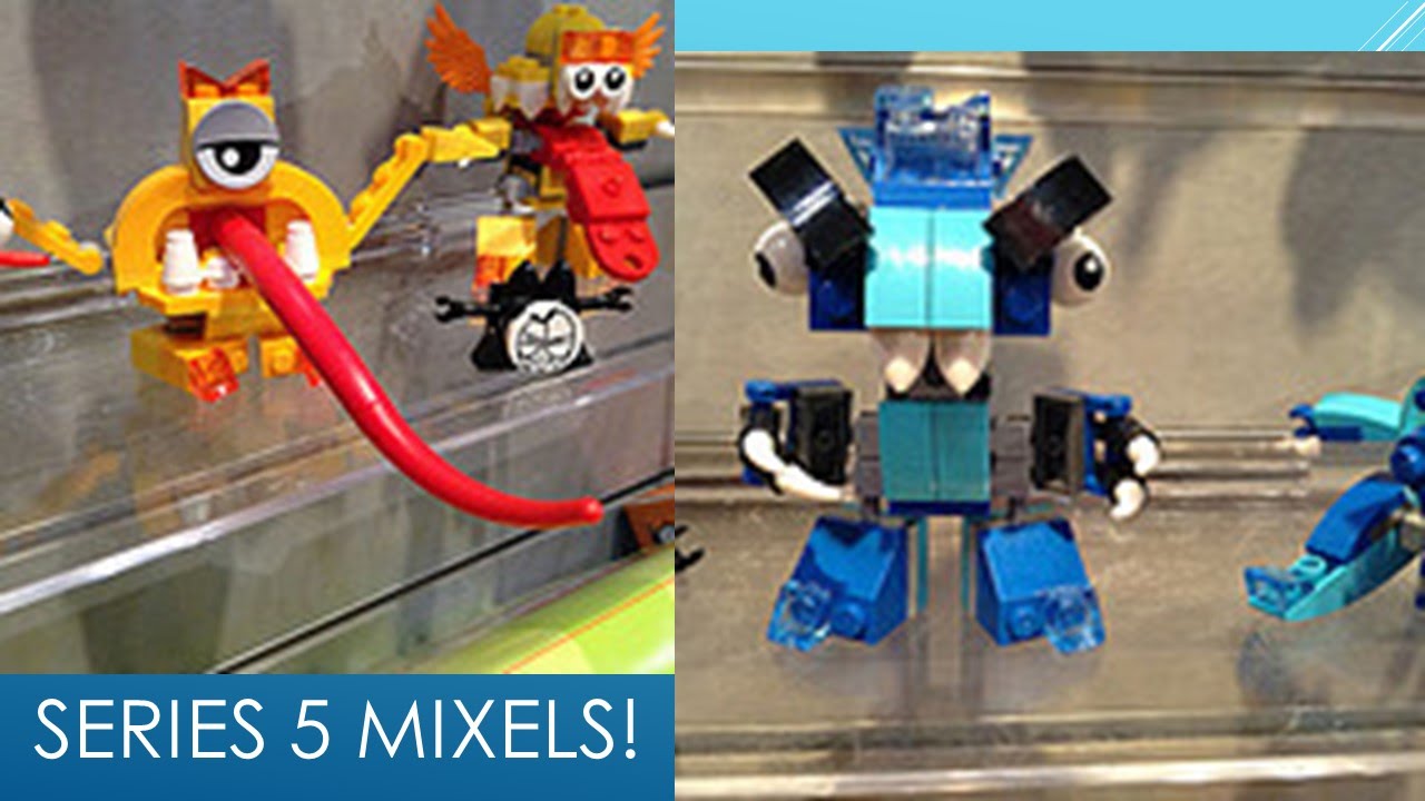 New Official LEGO Mixels SERIES 5 Pictures! First Look! - YouTube
