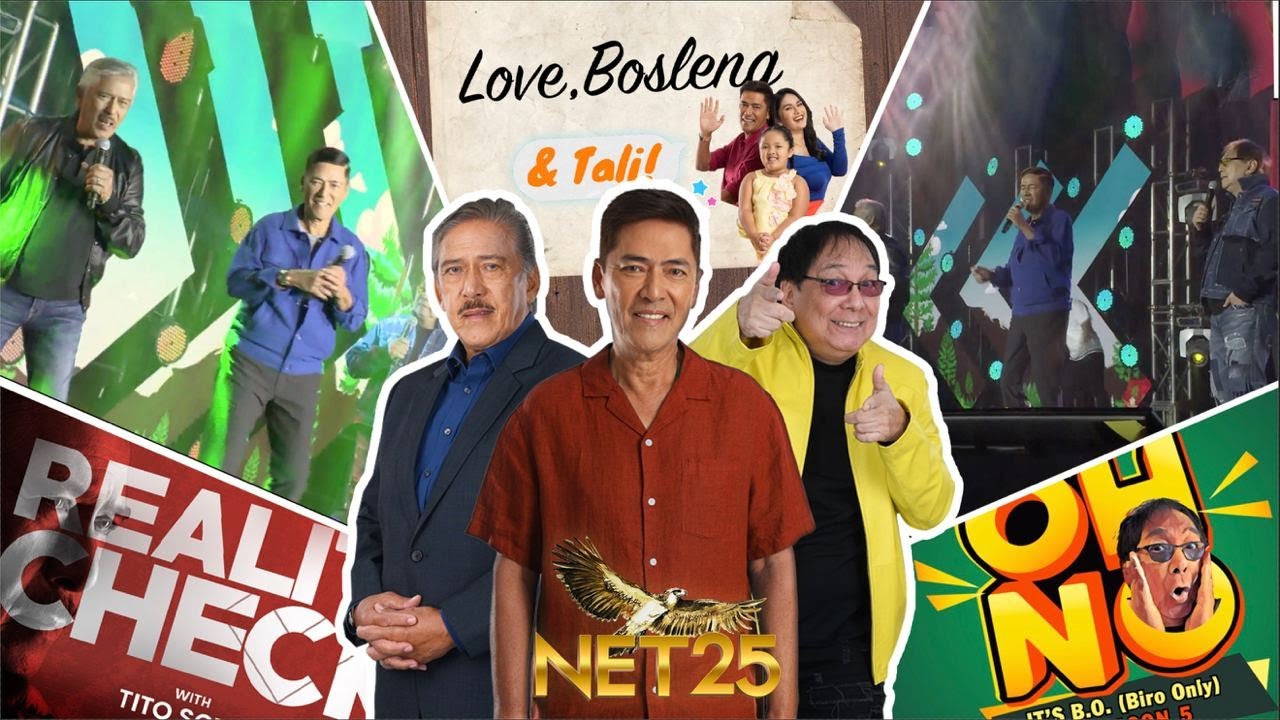 TITO, VIC, & JOEY nasa NET25 na! - YouTube