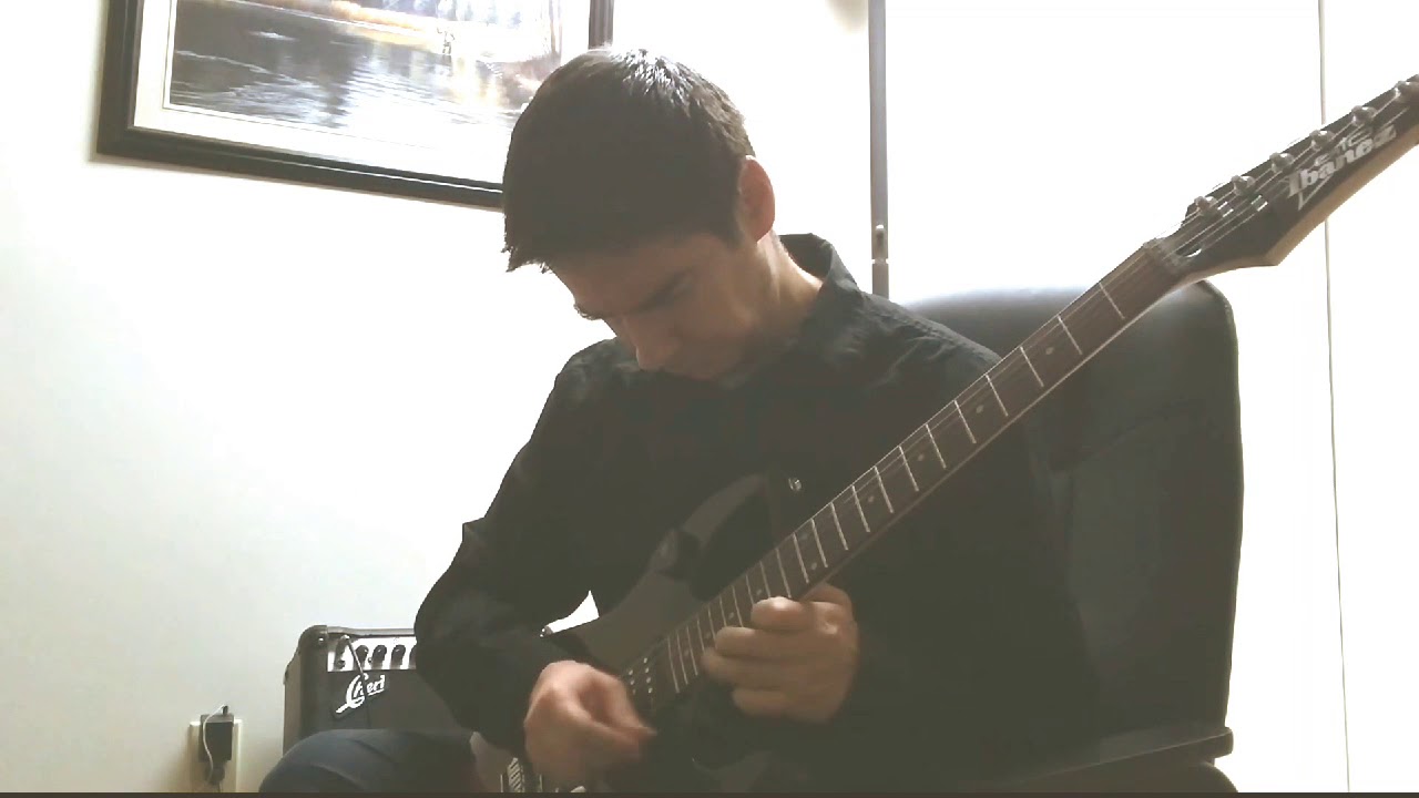 Daniel Selak- Metallica -One Solo ( Guitar Lessons Calgary ) - YouTube