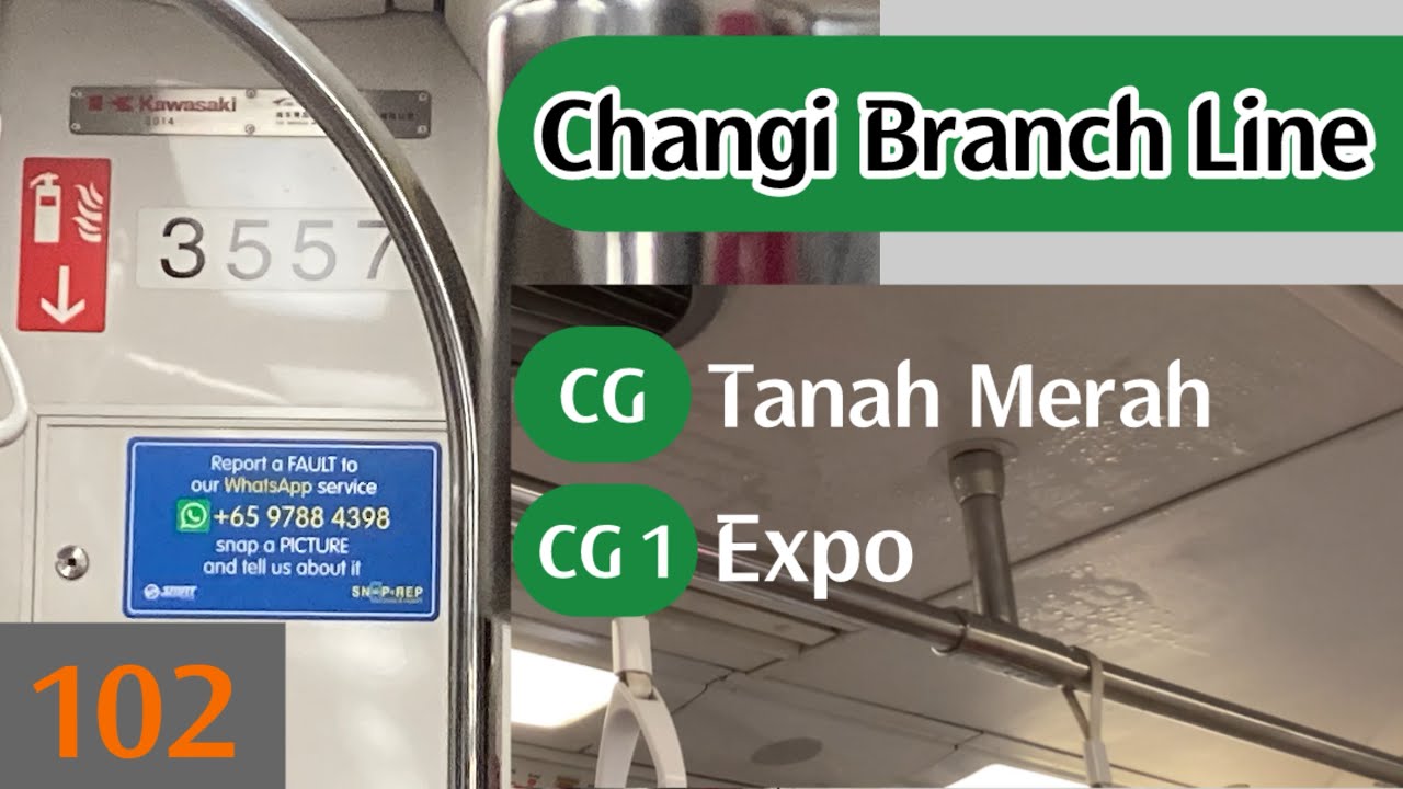 [BEFORE ECID/AIRCON LEAK] Tanah Merah (CG) to Expo (CG1) - Changi ...