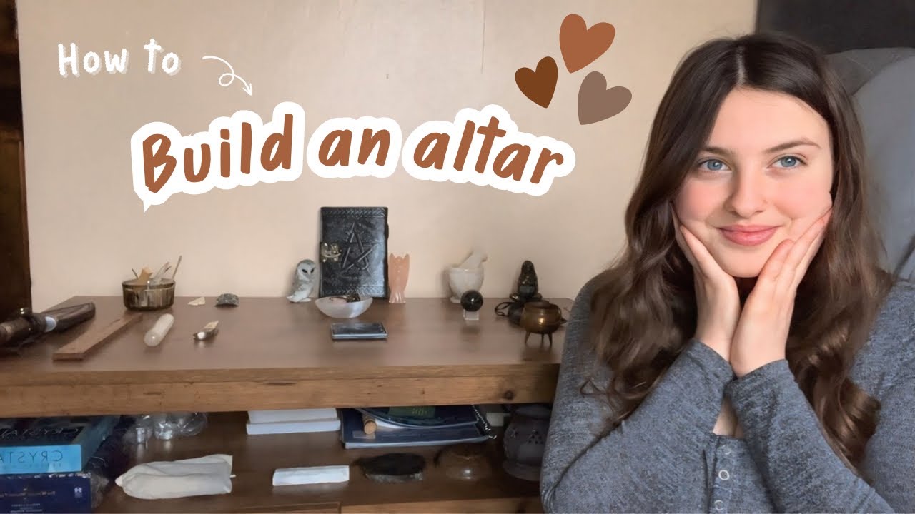 How to build an altar | Witchy altar tour - YouTube