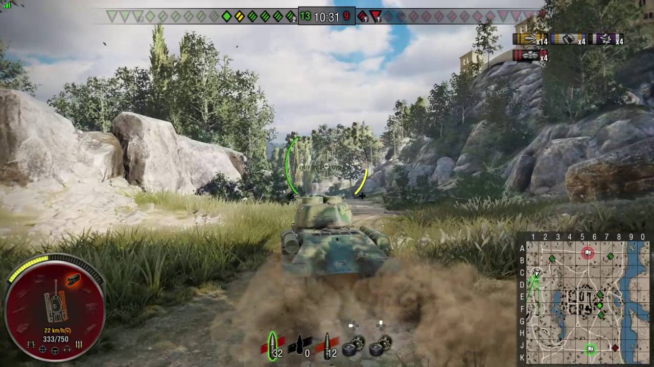 World of Tanks Type 58 gameplay - YouTube