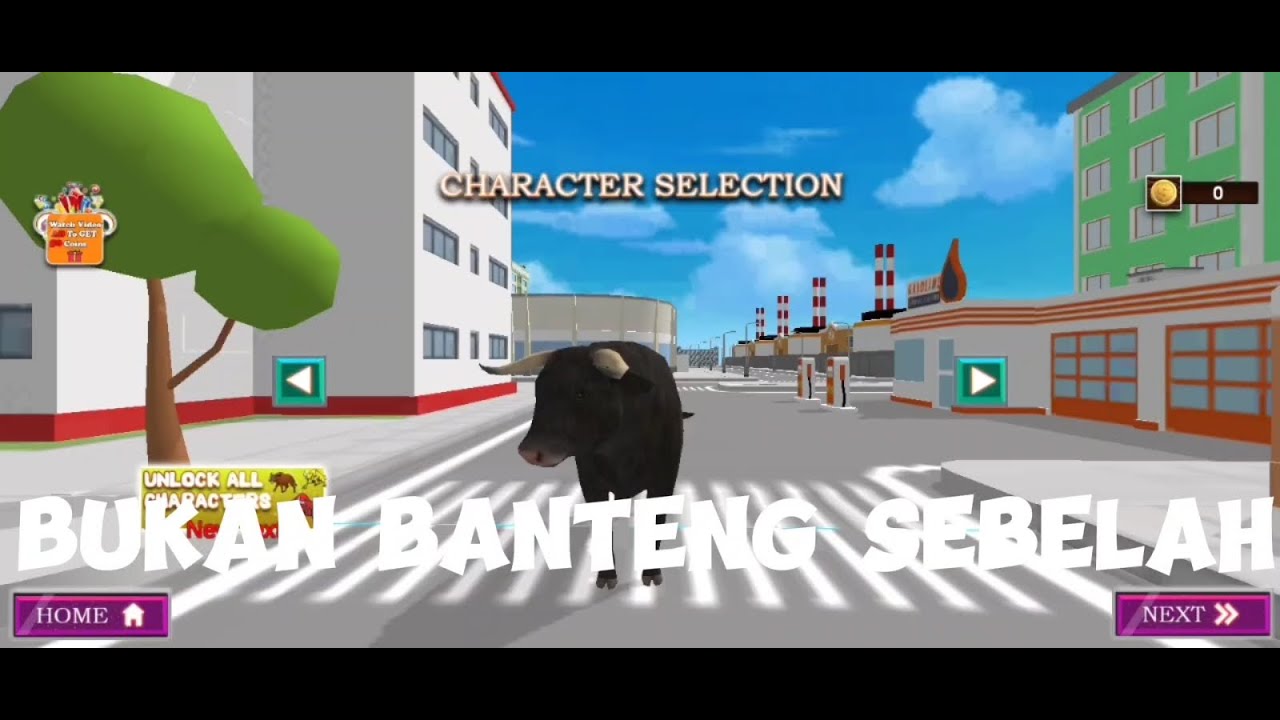 Banteng bukan sembarang banteng [Game angry bull attack survival 3D ...