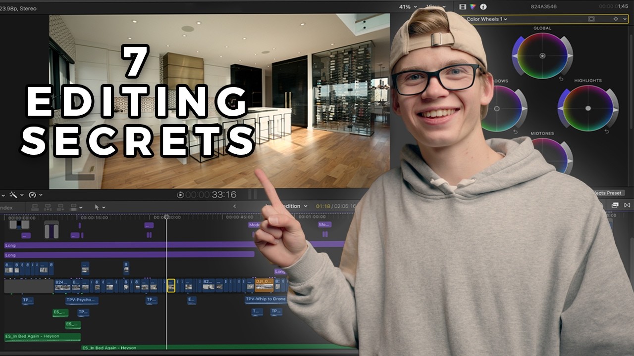 7 Editing Tips to ELEVATE Your Real Estate Videos - YouTube