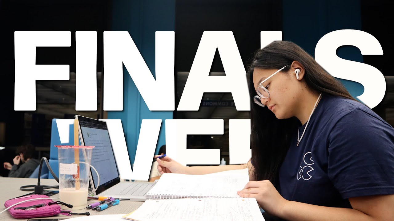 College Finals Week | Freshman Engineering, UT Austin, All-Nighter ...