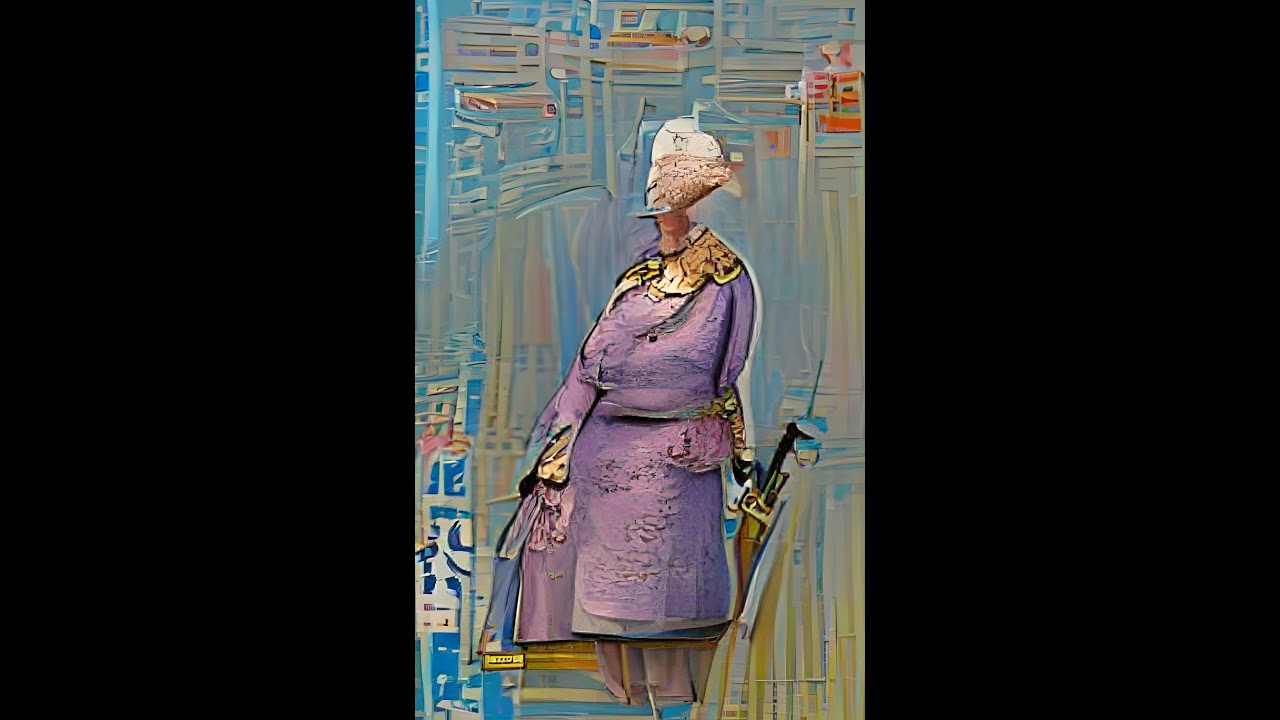 Elizabeth II NFT EbroK OpenSea.io - YouTube