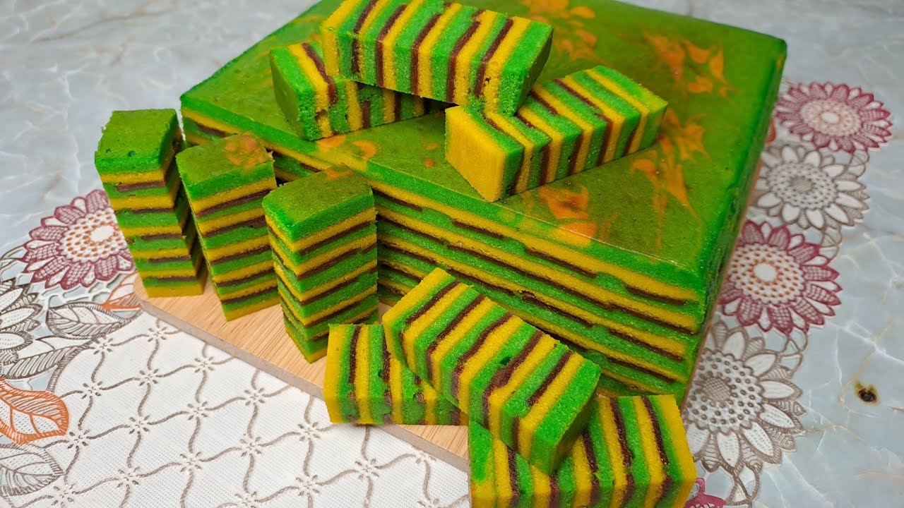 kek lapis legend,kek lapis masam manis - YouTube