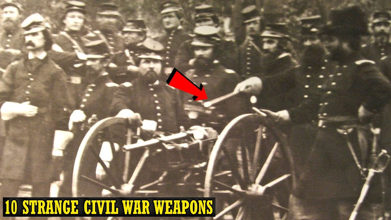10 Strange Civil War Weapons | American Old West Facts - YouTube