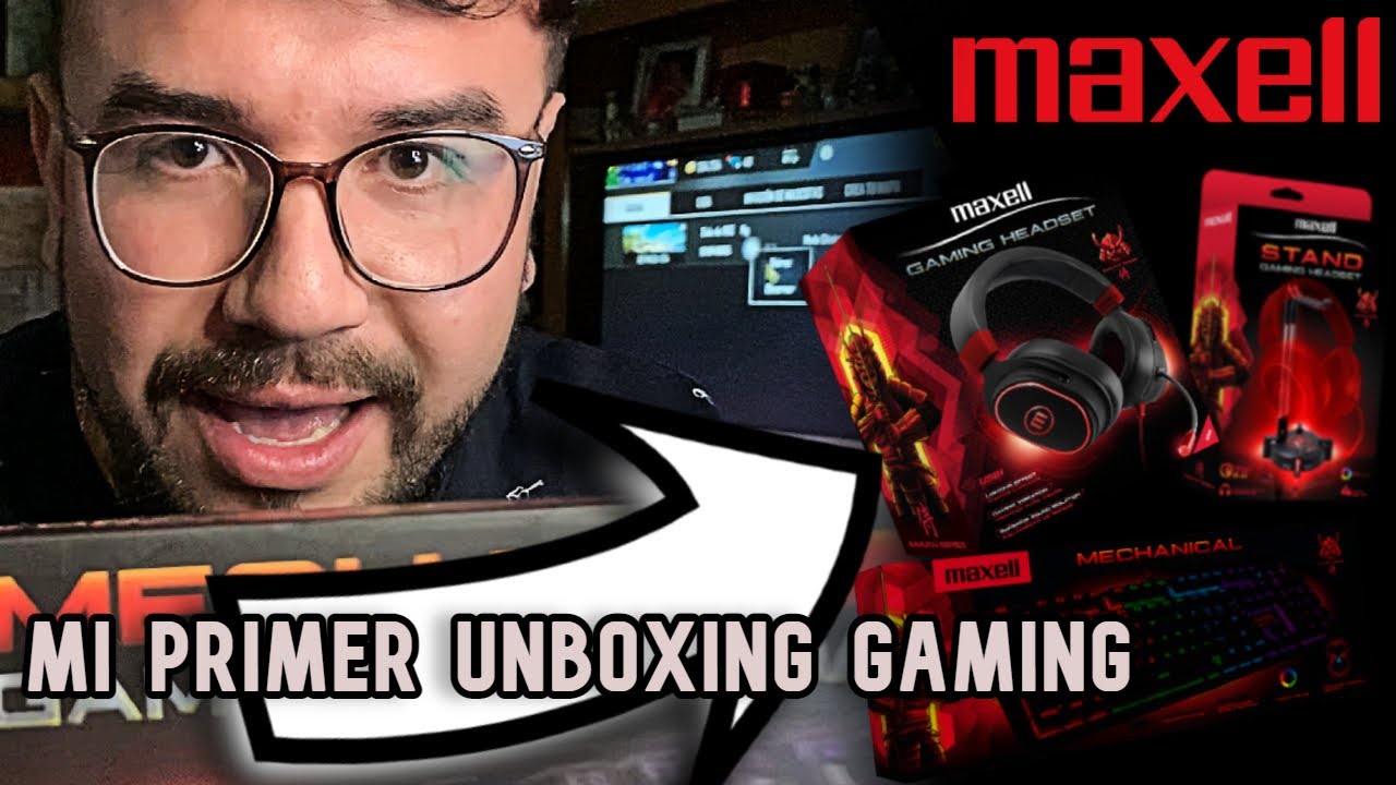 UNBOXING 📦 de MAXELL CHILE y su nueva LINEA GAMING de Productos 😱 ...