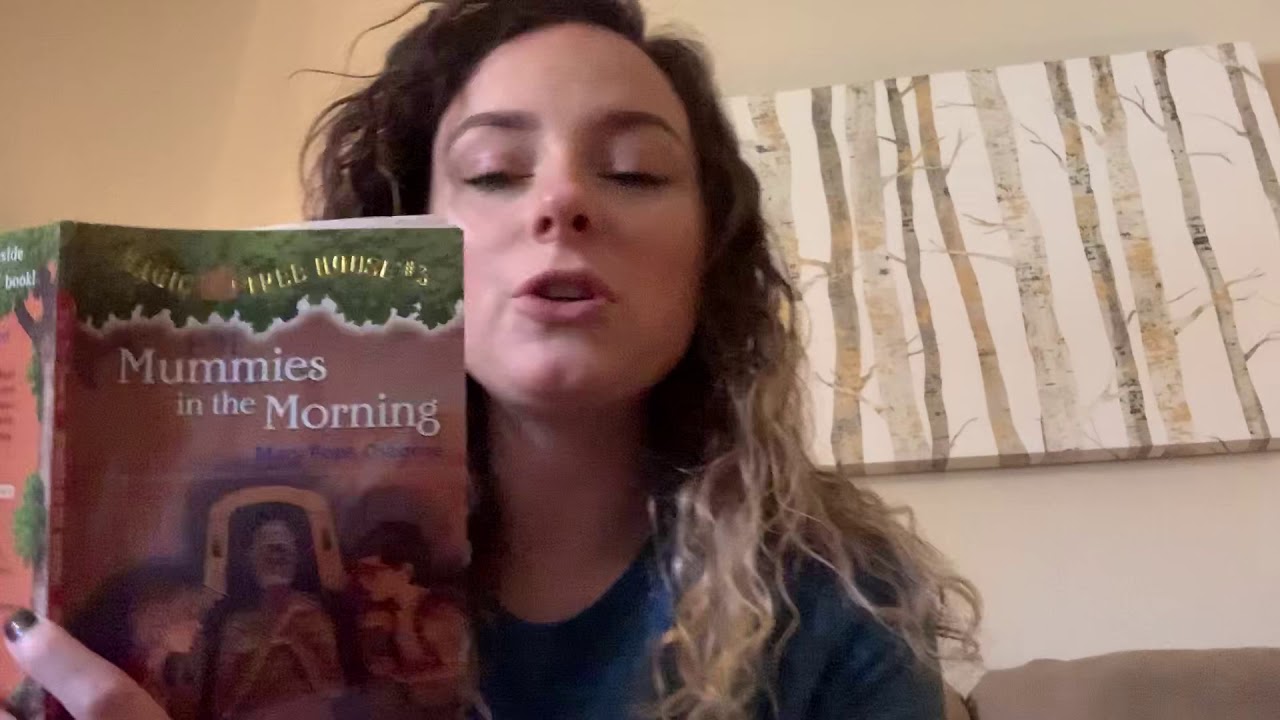 Chapter 2 of Mummies in the Morning written by Mary Pope Osborne! - YouTube
