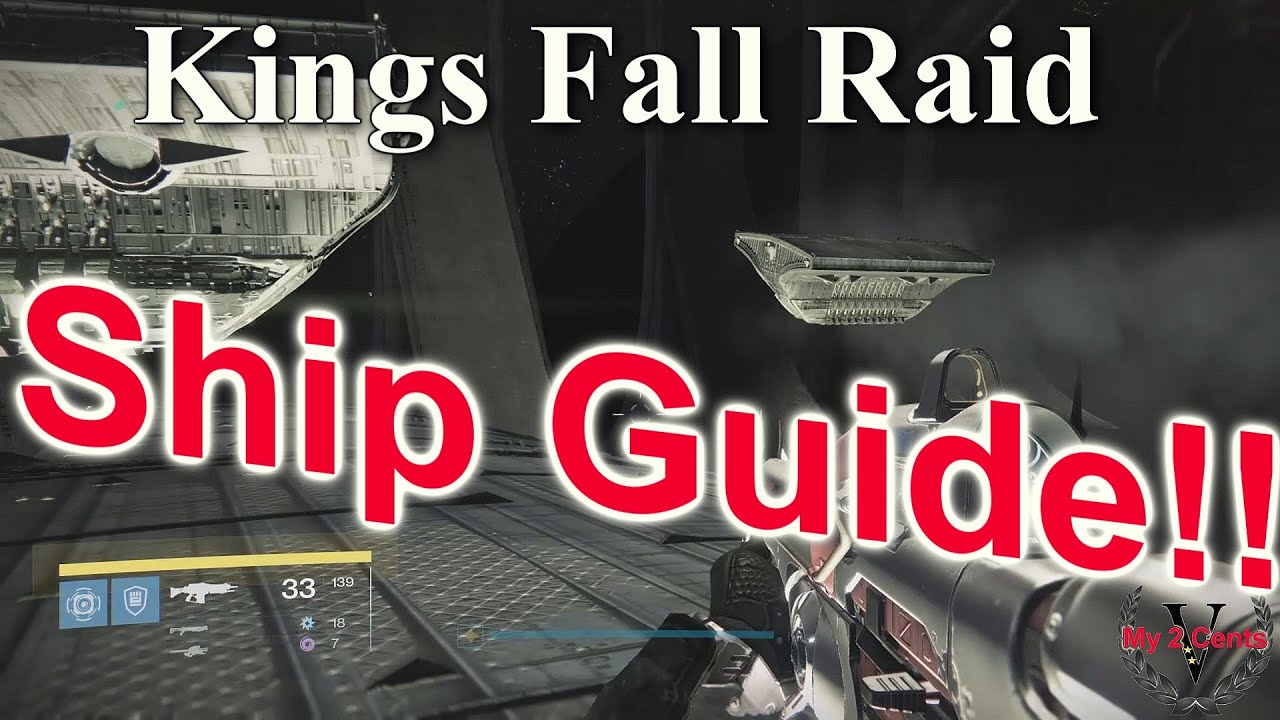 Destiny The Kings Fall Raid Ship Guide - YouTube