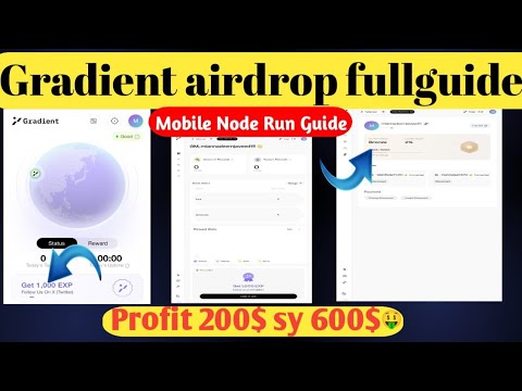 Gradient testnet Airdrop | How To Use Android Extension | Free Testnet ...