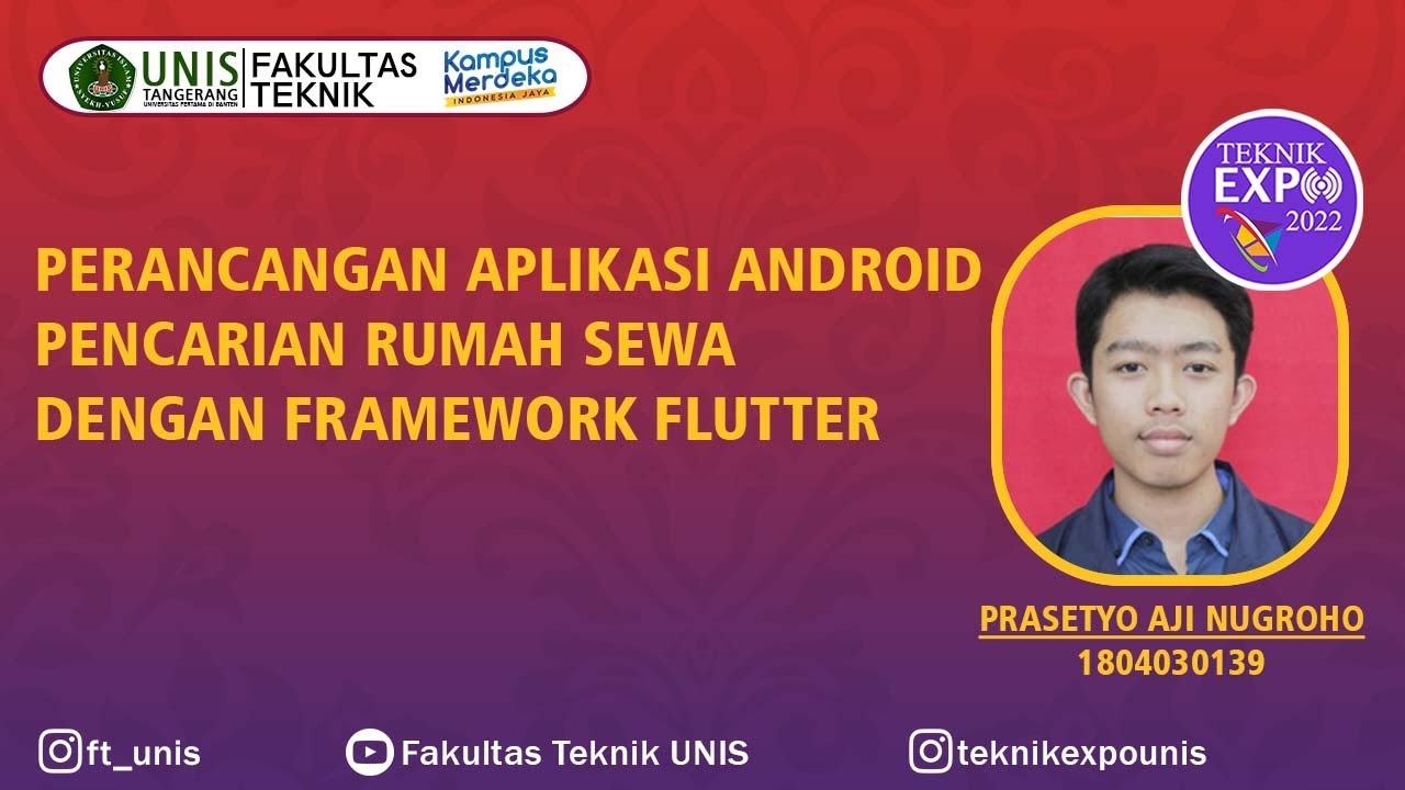 PERANCANGAN APLIKASI ANDROID PENCARIAN RUMAH SEWA DENGAN FRAMEWORK FLUTTER - YouTube