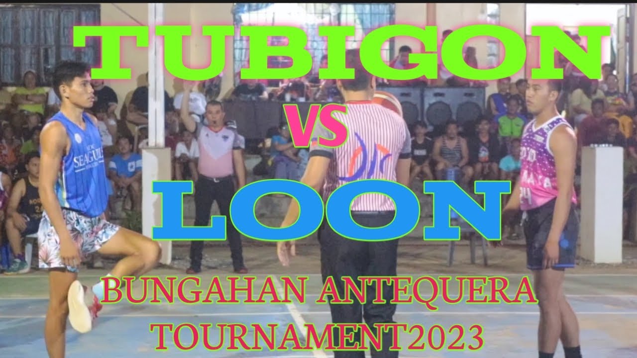 Tubigon Vs Loon Full Game Highlights Open League Inter Town Bungahan ...