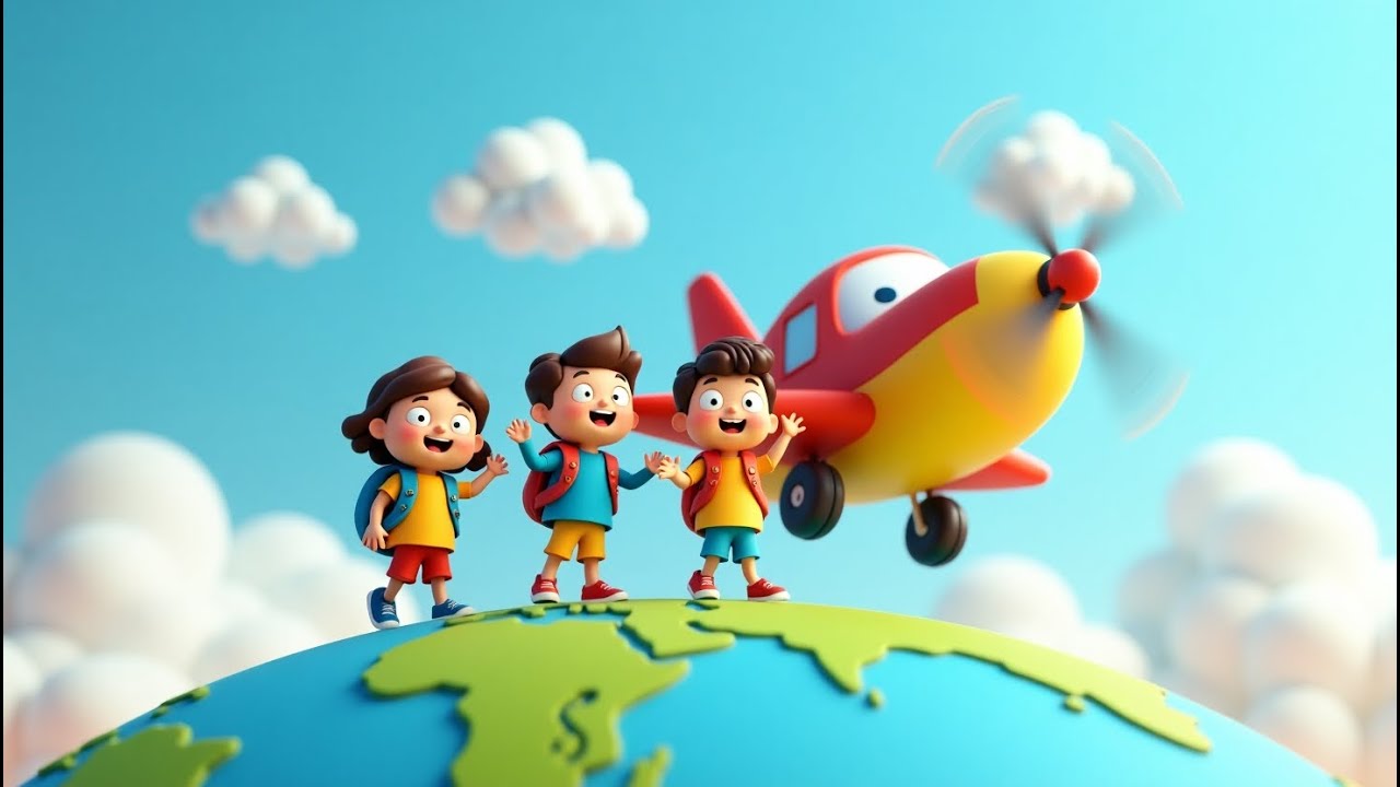 Around the World We Go, Hello Goodbye Around The World - YouTube