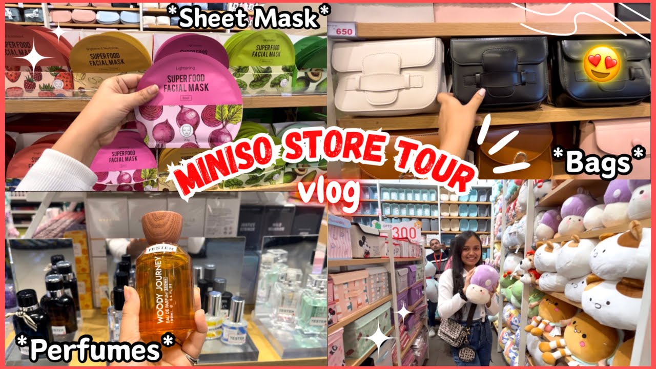 Miniso Store Tour 🌈 | Complete Tour | latest collection of 2024|| # ...
