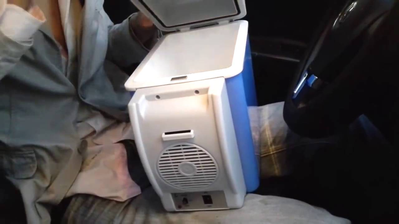 AFFORDABLE Car Mini Fridge Cooler/Warmer - YouTube