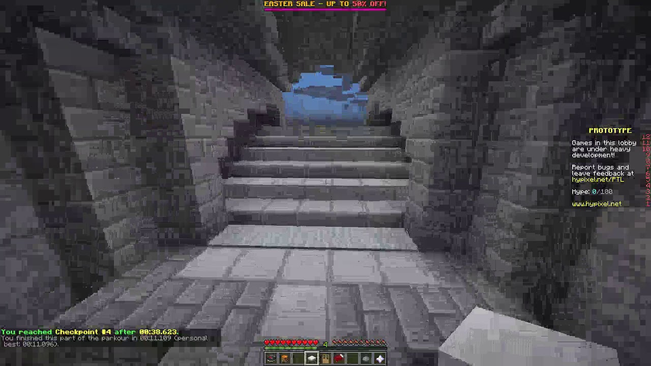 Hypixel Prototype Lobby Parkour (45.946) - YouTube