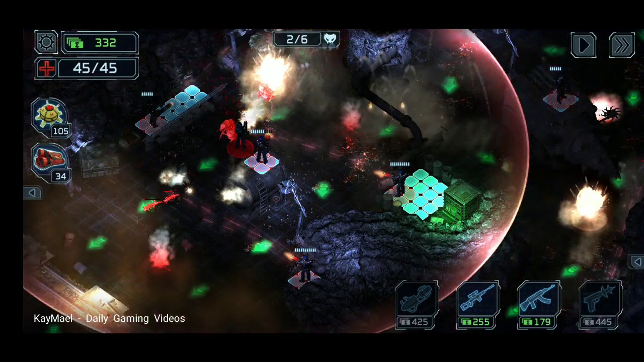 Alien Shooter TD Walkthrough Gameplay MISSION 37 HARD - YouTube