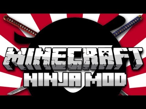 Minecraft Mods: Shurikens, Katanas, and More! (Ninja Mod Showcase ...