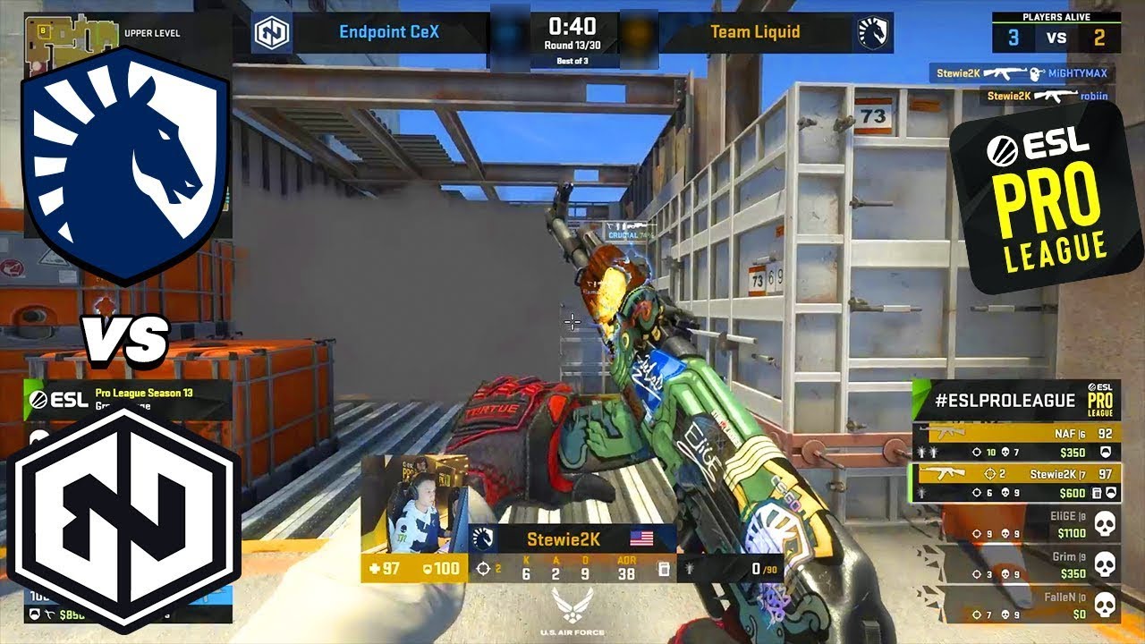 LIQUID VS ENDPOINT - ESL PRO LEAGUE HIGHLIGHTS | CSGO - YouTube