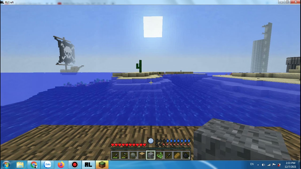 RLCraft (Real Life Craft) tập 1:cứ tưởng sung sướng ai ngờ... - YouTube