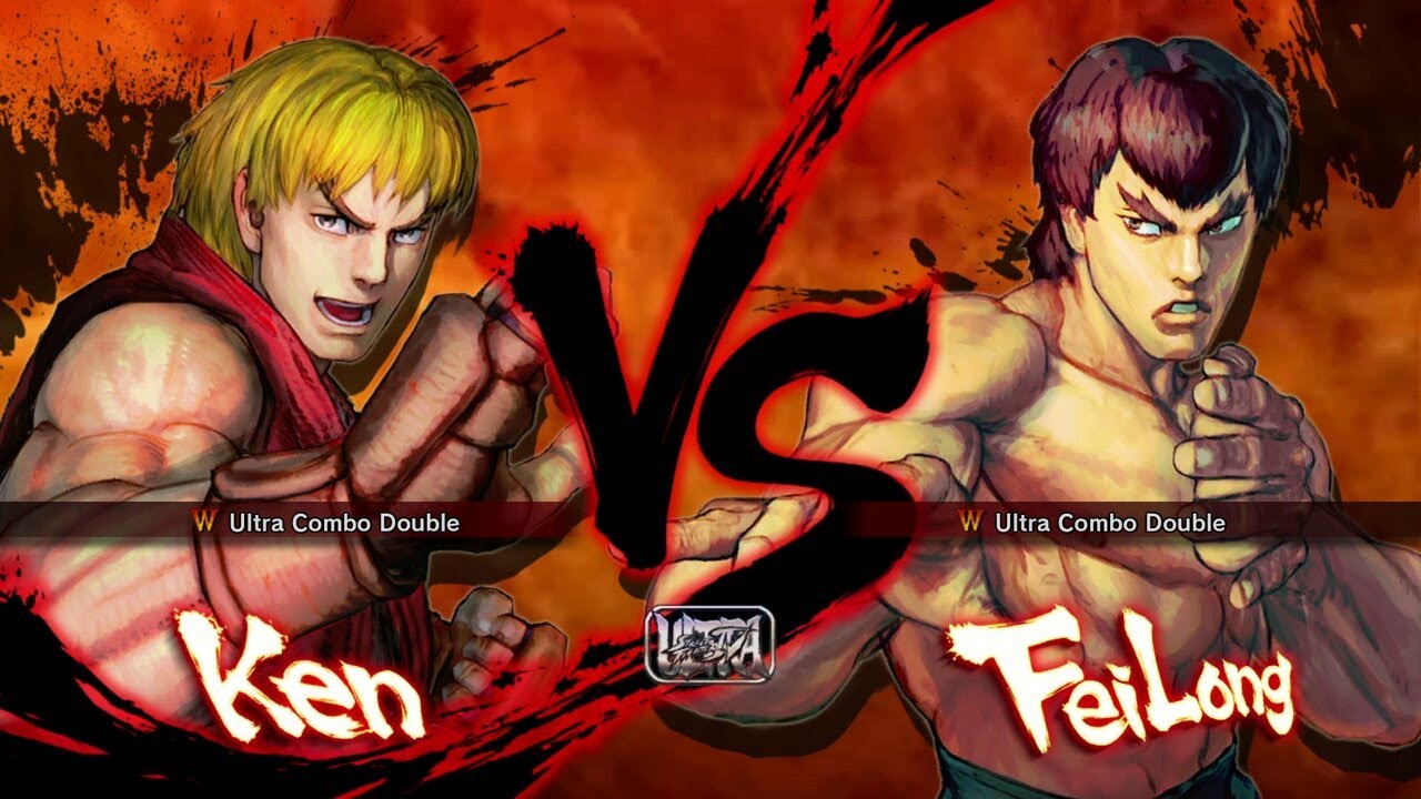Ultra Street Fighter 4 - Ken Vs Fei Long [Hardest] - YouTube