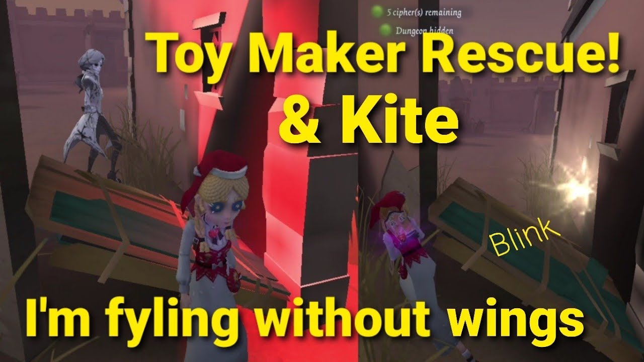 Identity V - Toy Maker Gameplay | Epic Rescue & 4man Escape | Risky ...