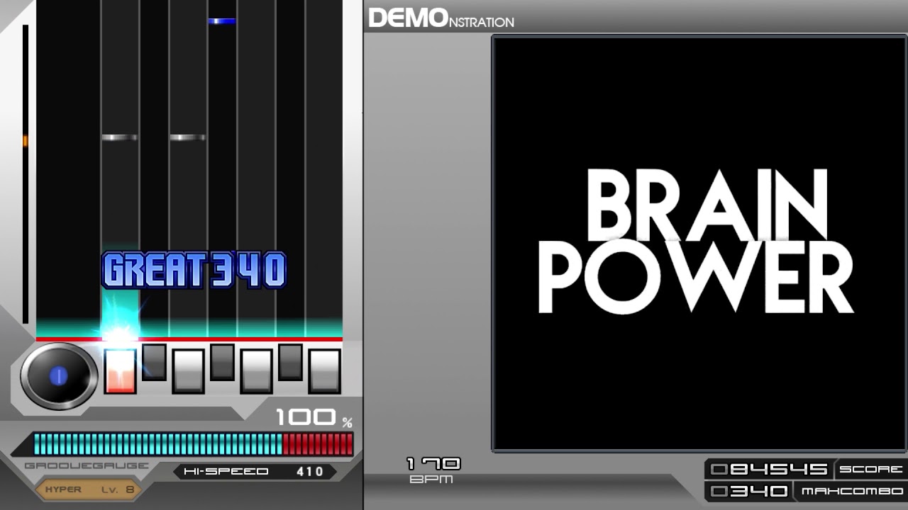 Brain Power IIDX - 8 Hyper - YouTube