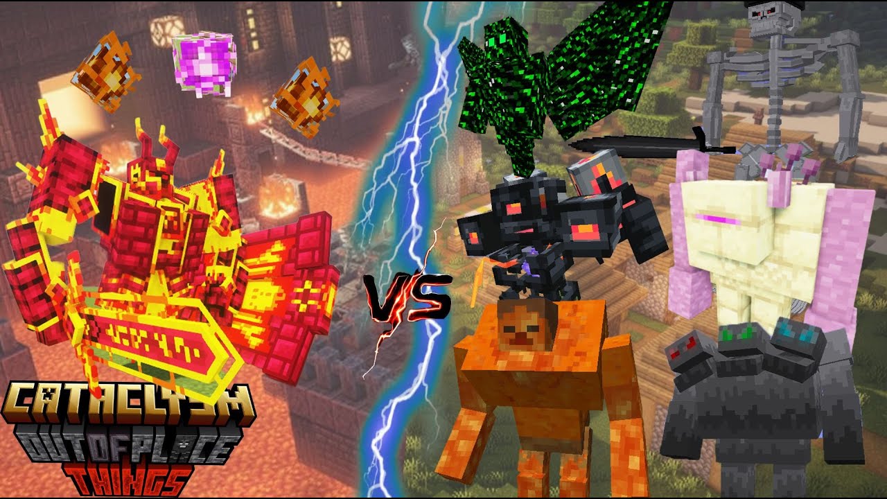 Minecraft's Strongest Boss Battles (Part 12) | Ignis vs Boss in ...