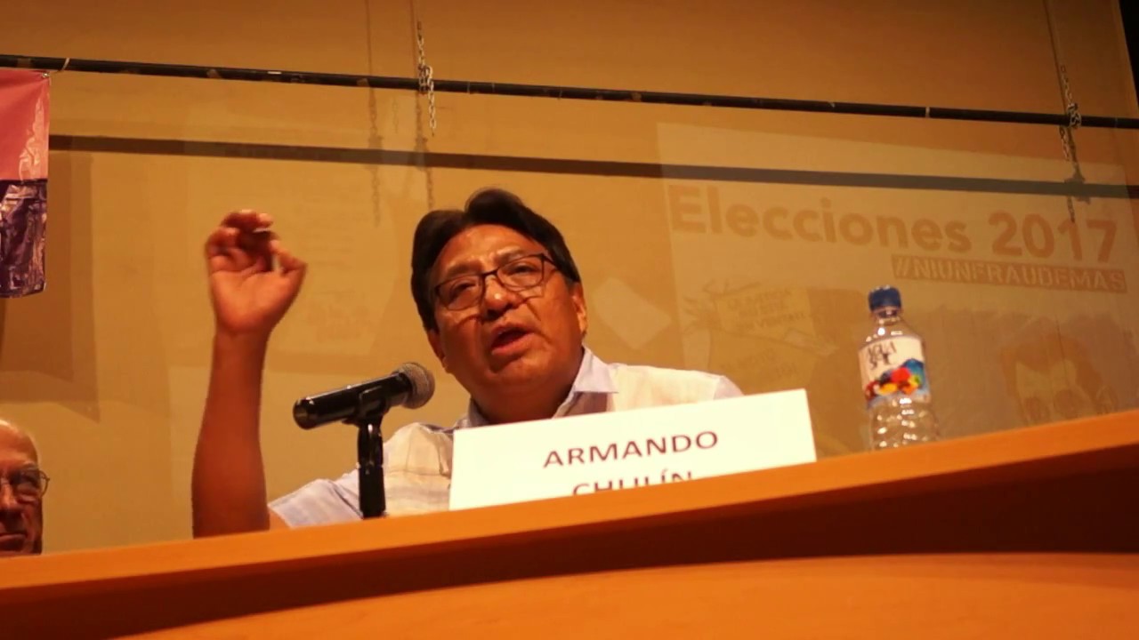 Armando Chulín (ANRC) en Foro-debate Crisis y Elecciones en México - YouTube
