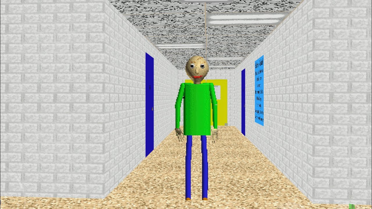 Speed Running Baldi Basics (Gameplay)It Was Hard 😅!!! - YouTube