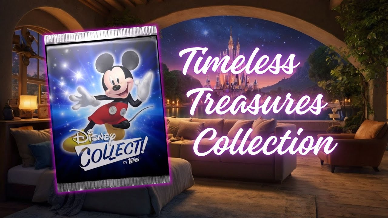 Timeless Treasures Collection - Topps Disney Collect Pack Opening - YouTube