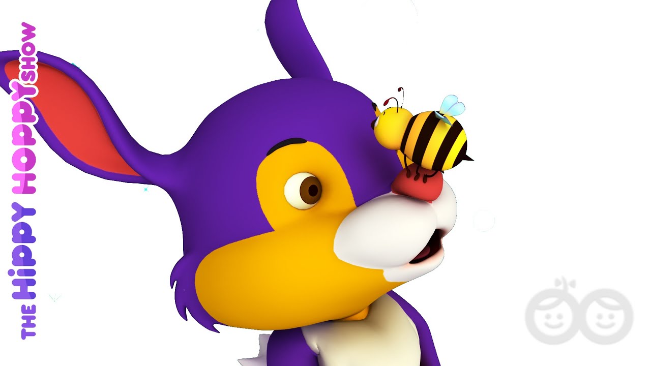 BEE | Learning Simple Words for Kids | Hippy Hoppy Show - YouTube