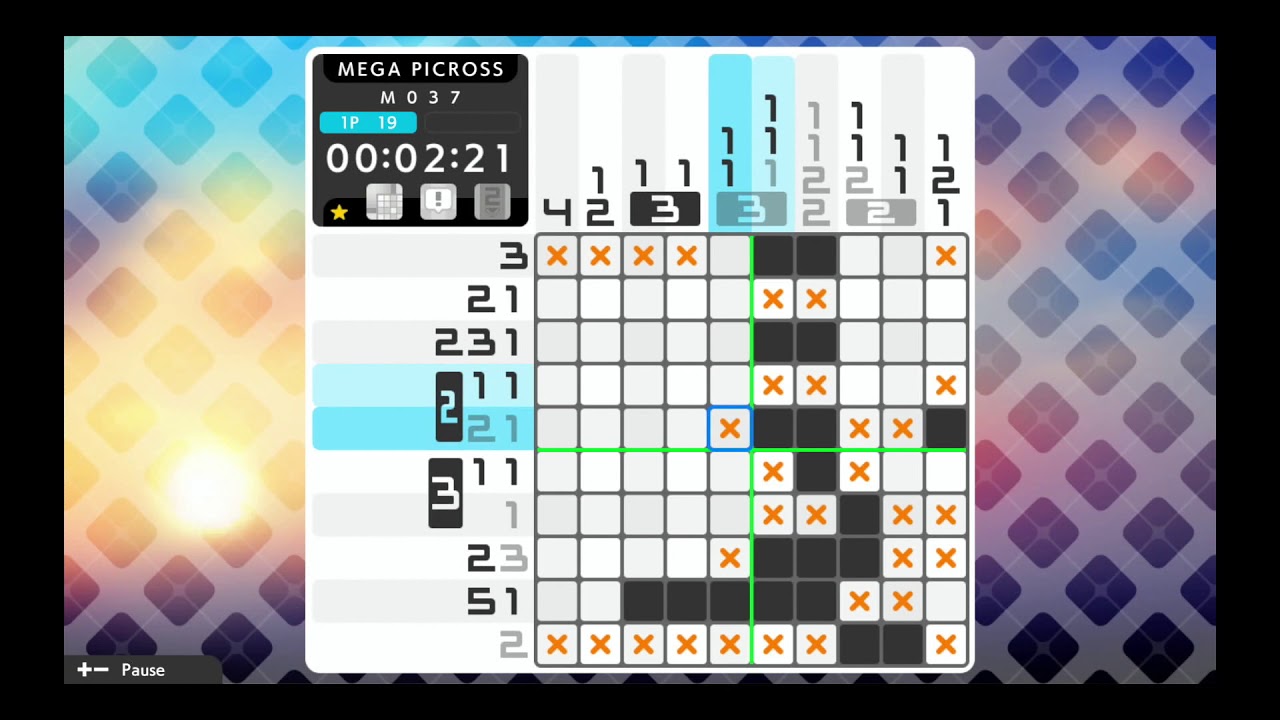 Picross S4 Switch M037 - YouTube