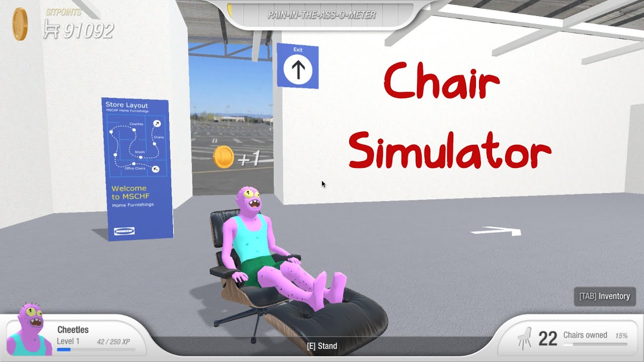 Chair Simulator Preview (Free Chair Buying And Sitting Game) - YouTube
