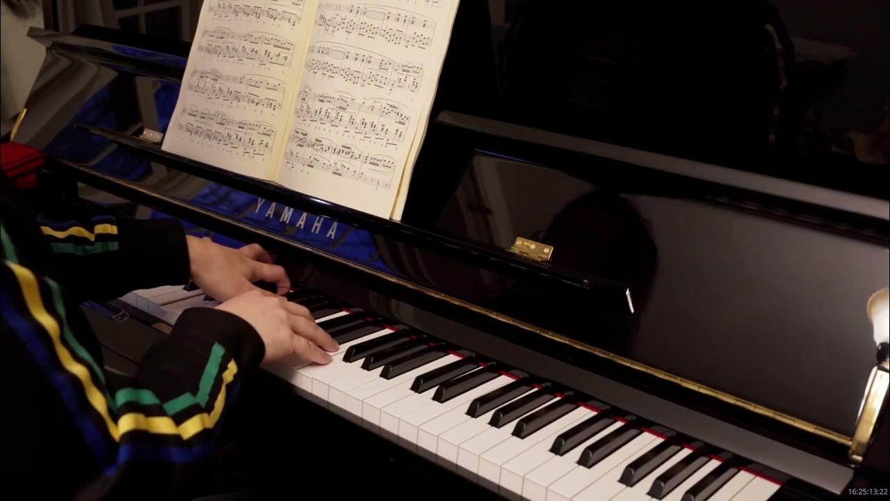 Practice snippet after piano tuning - YouTube