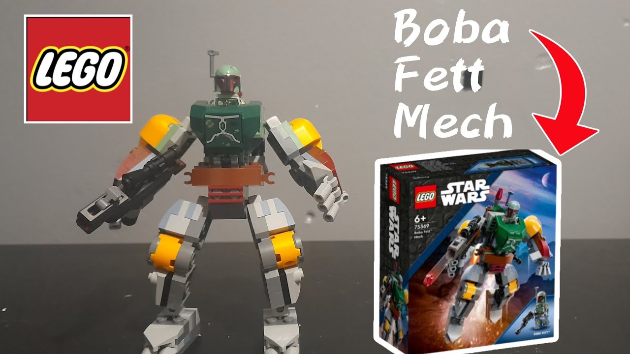 Lego Star Wars Boba Fett's Mech. - YouTube