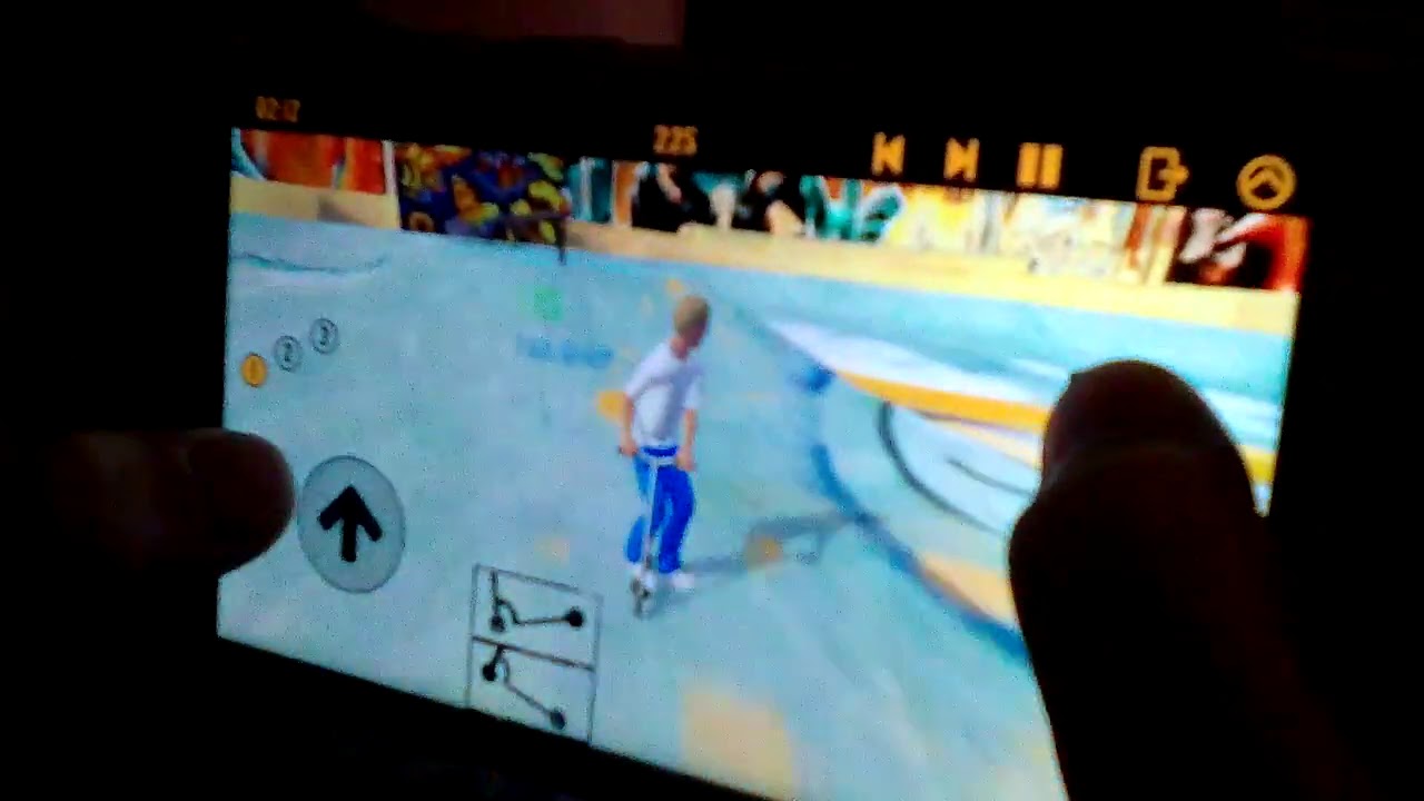 A skate park game Scooter FE3D 2 - YouTube