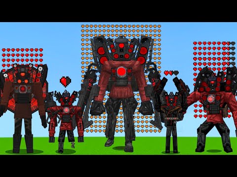Skibidi Toilet Addon by GOJIDRAW in Minecraft PE 