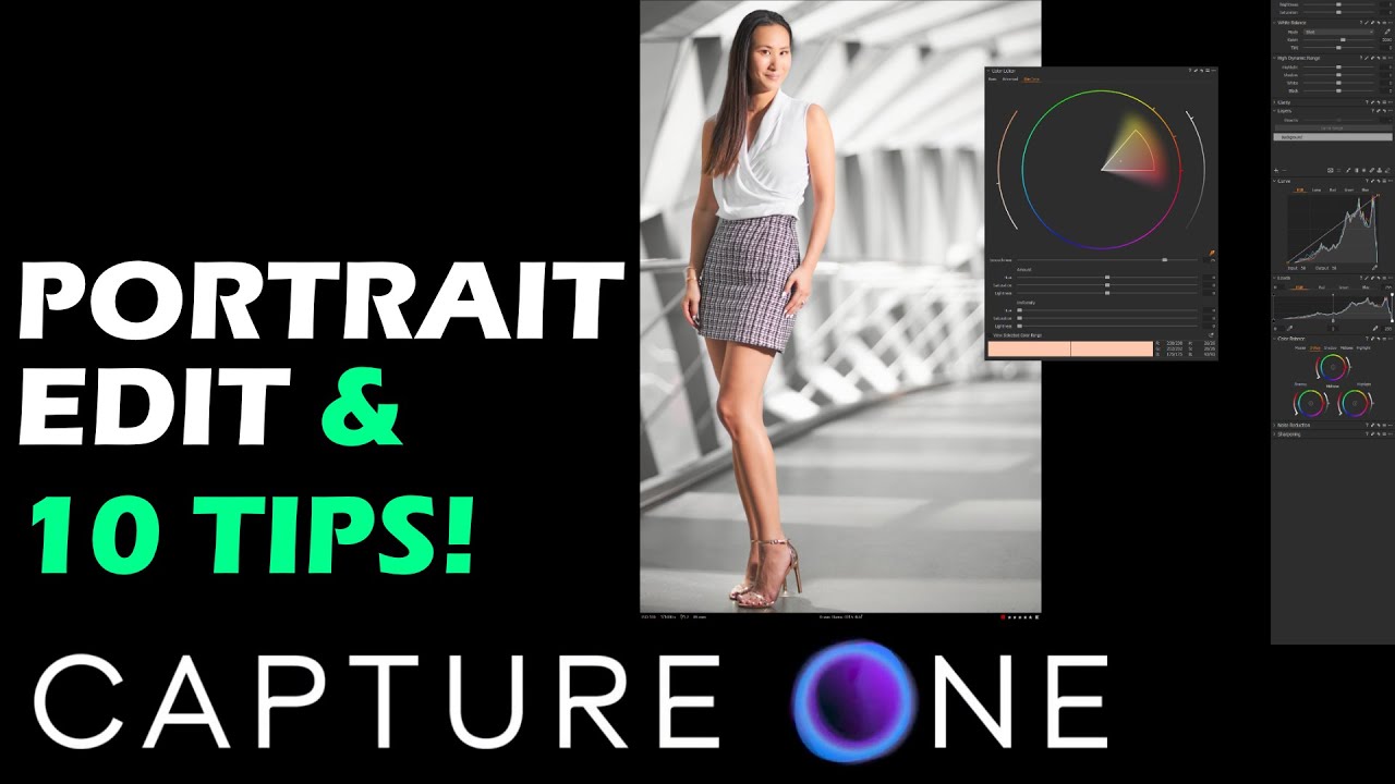 Capture One 20 | Portrait Edit & 10 TIPS! - YouTube