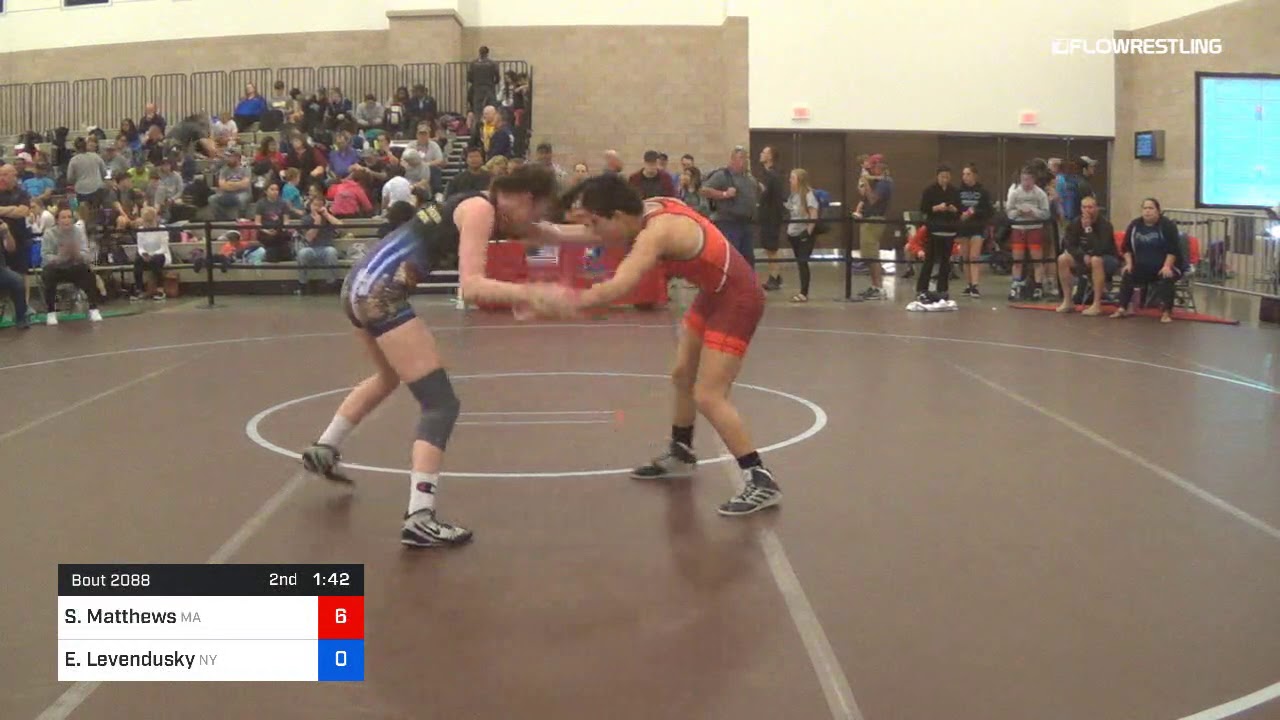 53 Kg Round Of 32 Sophia Matthews Team Massachusetts Vs Esther ...