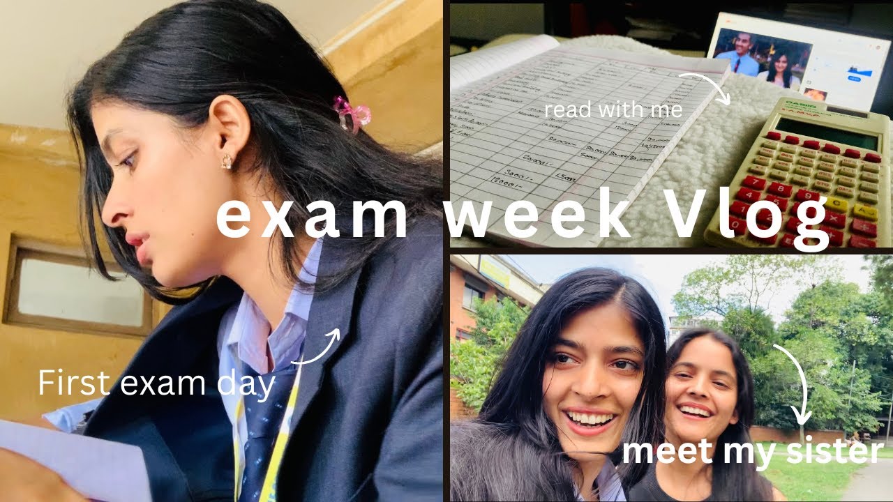 A day in my life *Exam Week* - YouTube