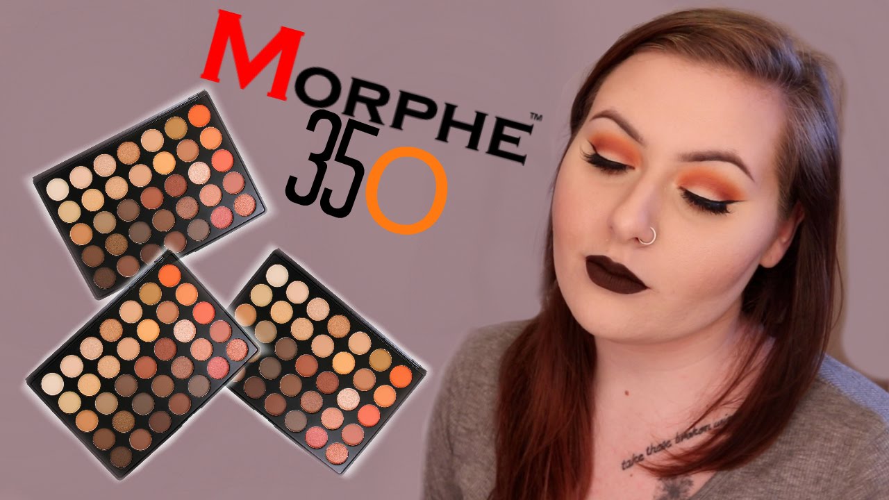 MORPHE 35O PALETTE || TUTORIAL - YouTube