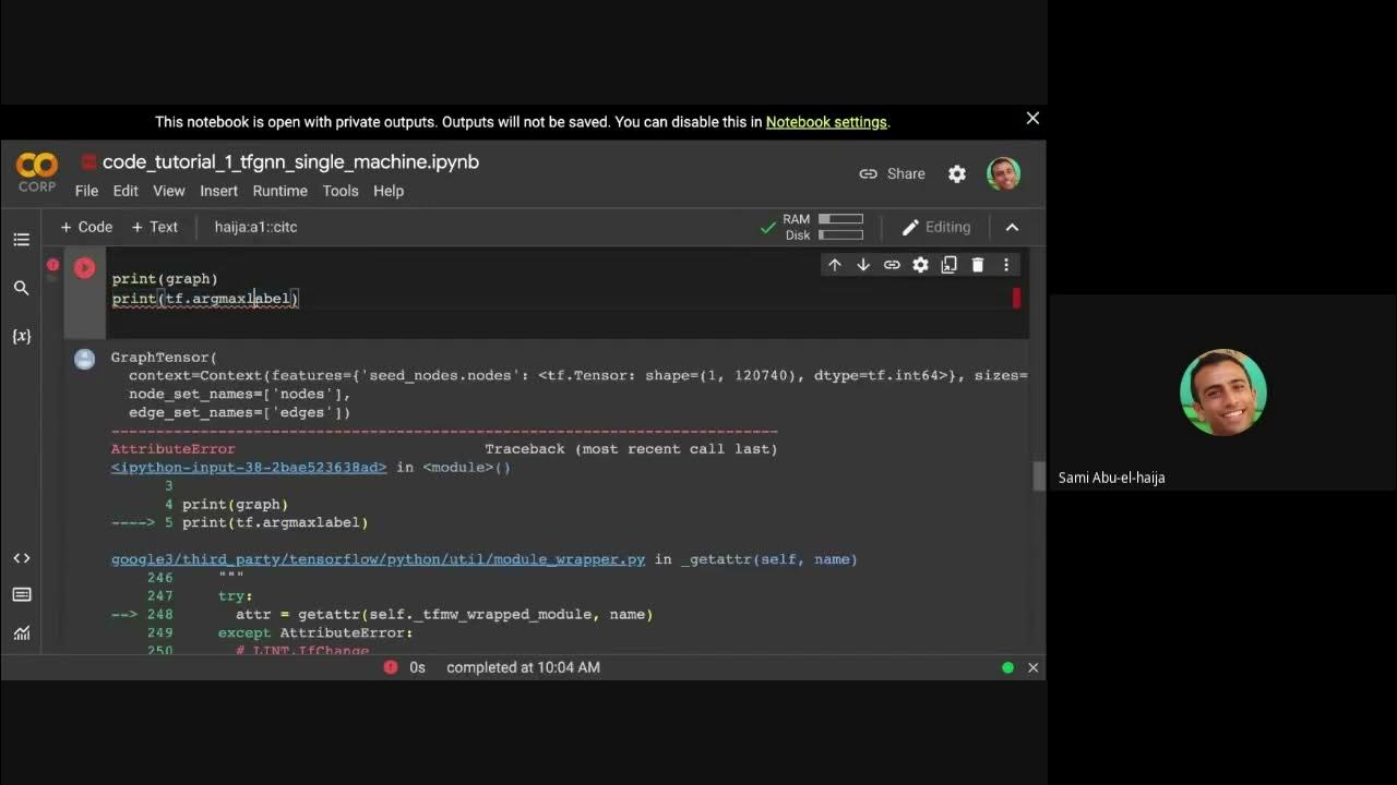 TF-GNN Basics (Hands-on) - YouTube
