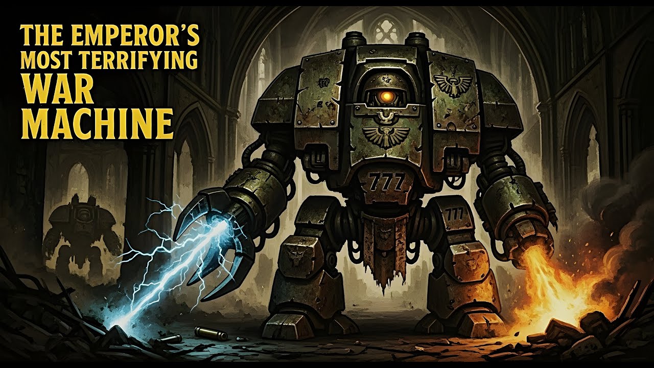 The Emperor’s Scariest Engine of War in warhammer 40k - YouTube