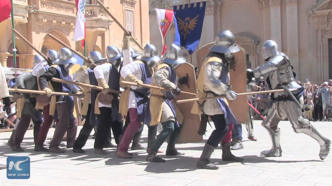 Malta hosts Medieval Mdina Festival - YouTube