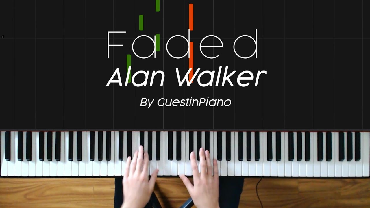 Faded - Alan Walker | Piano Tutorial - YouTube
